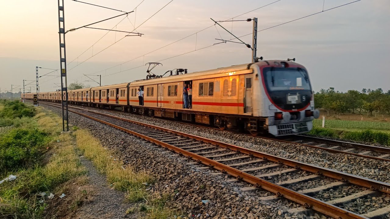 Indian Railway New Model Howrah to Katwa EMU Local Passenger Train,The ...