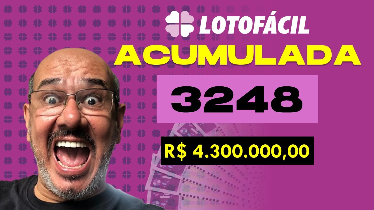 3248 LOTOFÁCIL ACUMULADA Análises dicas e palpites - YouTube