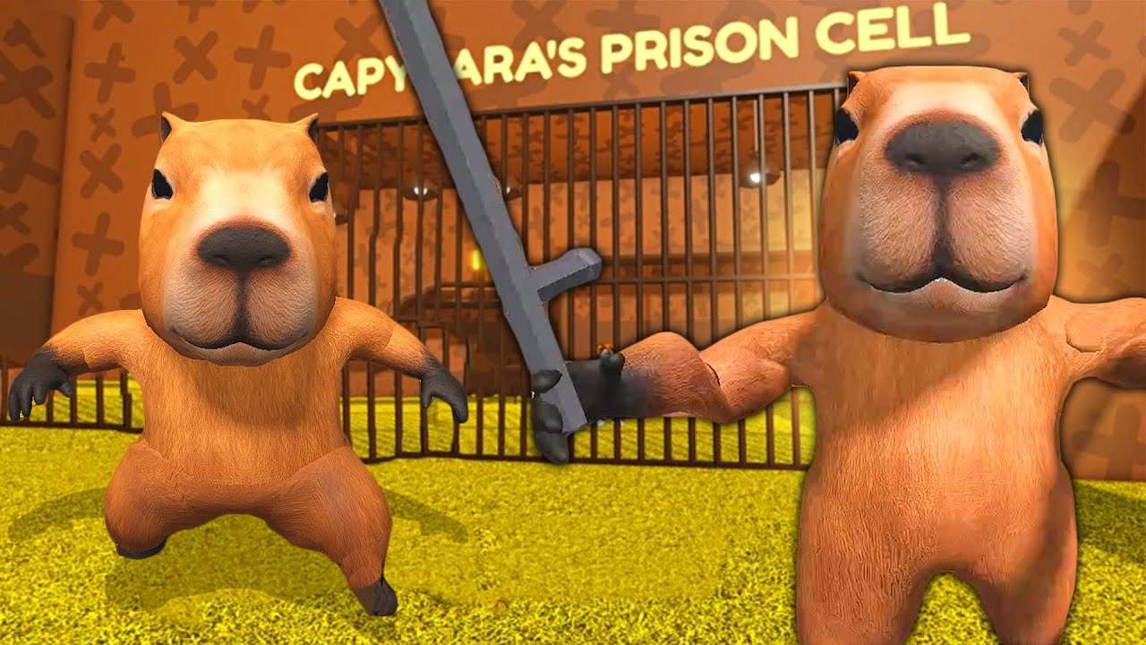 CAPYBARA'S PRISON RUN! Roblox - Full Gameplay (OBBY) - YouTube