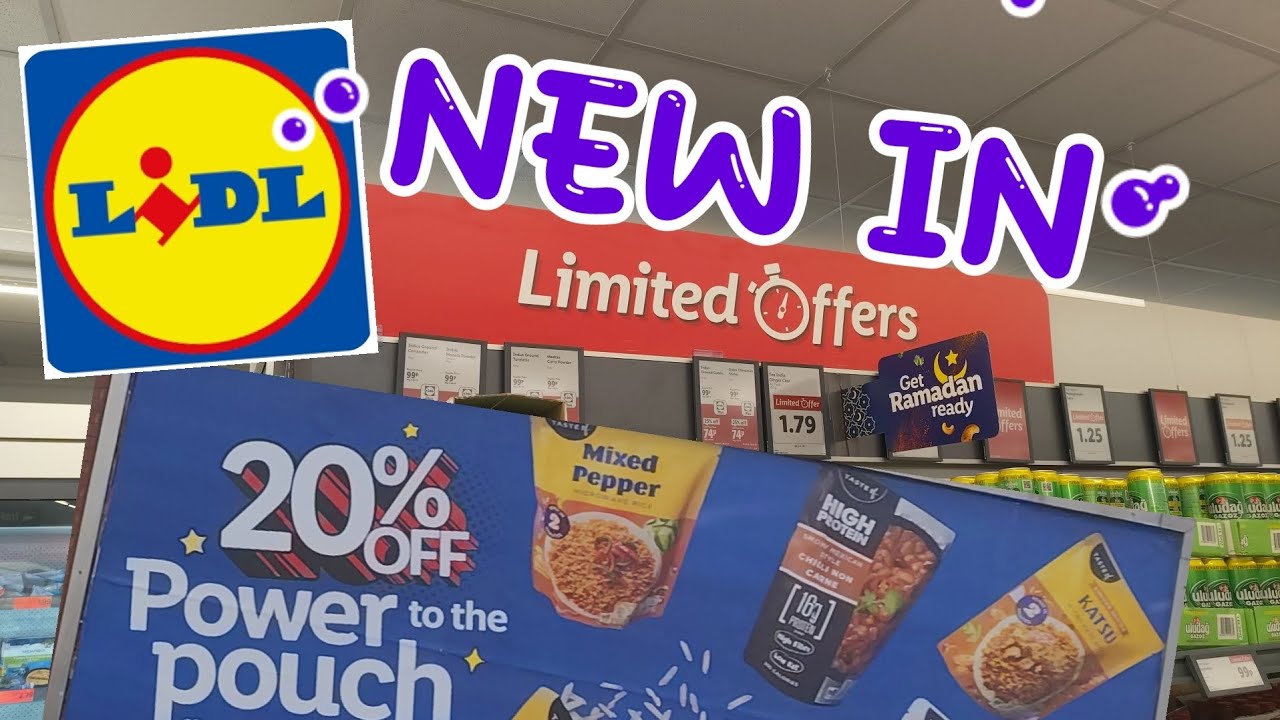 NEW IN MIDDLE OF LIDL THIS WEEK FOOD SHOP from LIDL for £30 #lidlhaul # ...