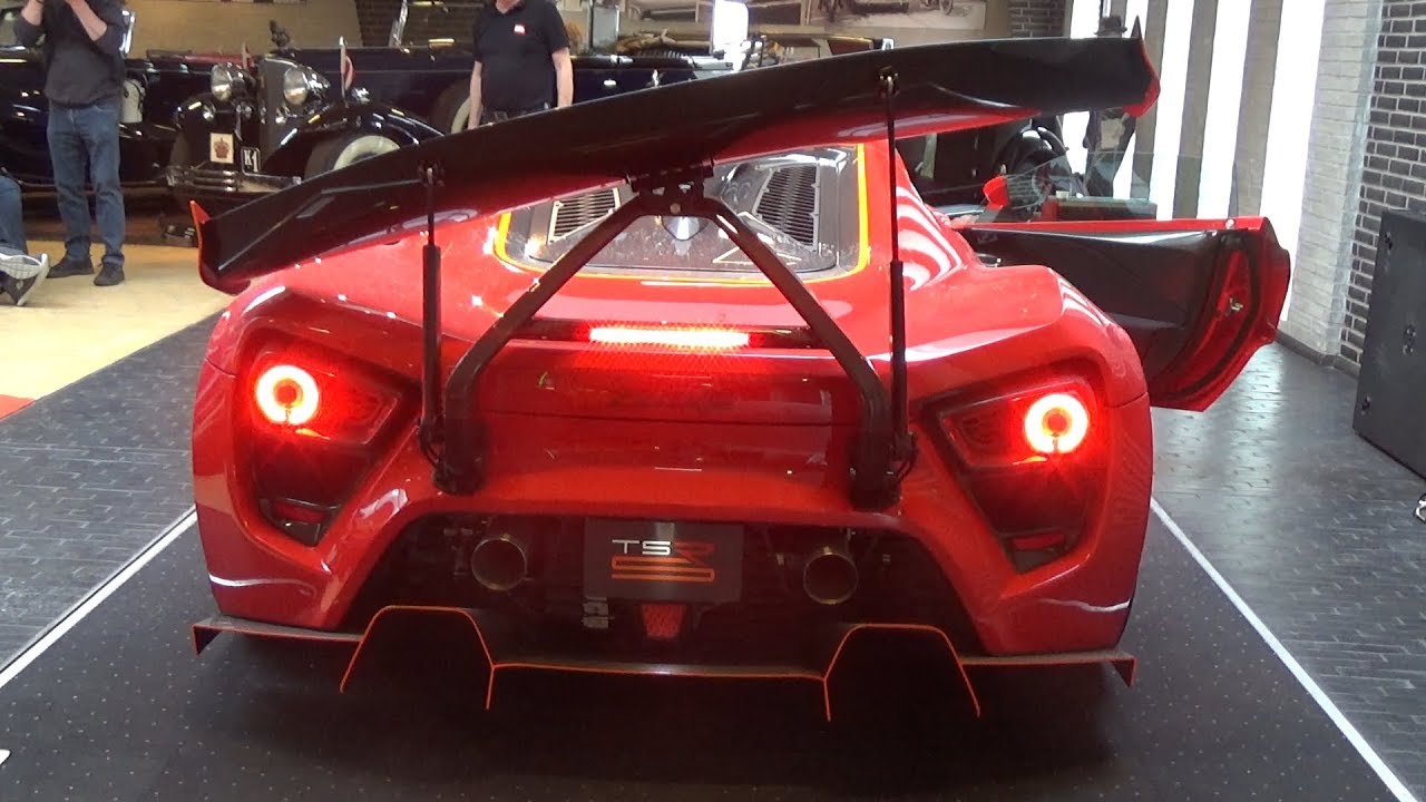 Zenvo TSR-S Active Wing - YouTube