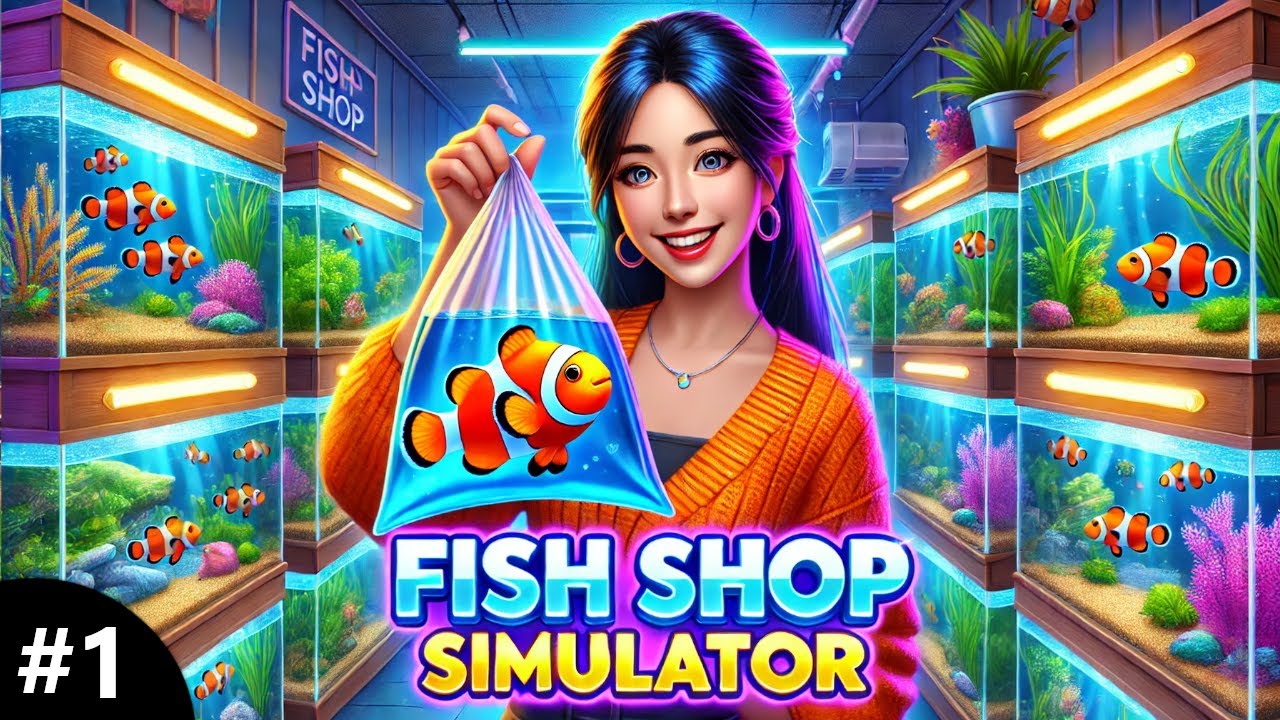 Fish Shop Simulator PL#1- Rzut okiem - YouTube