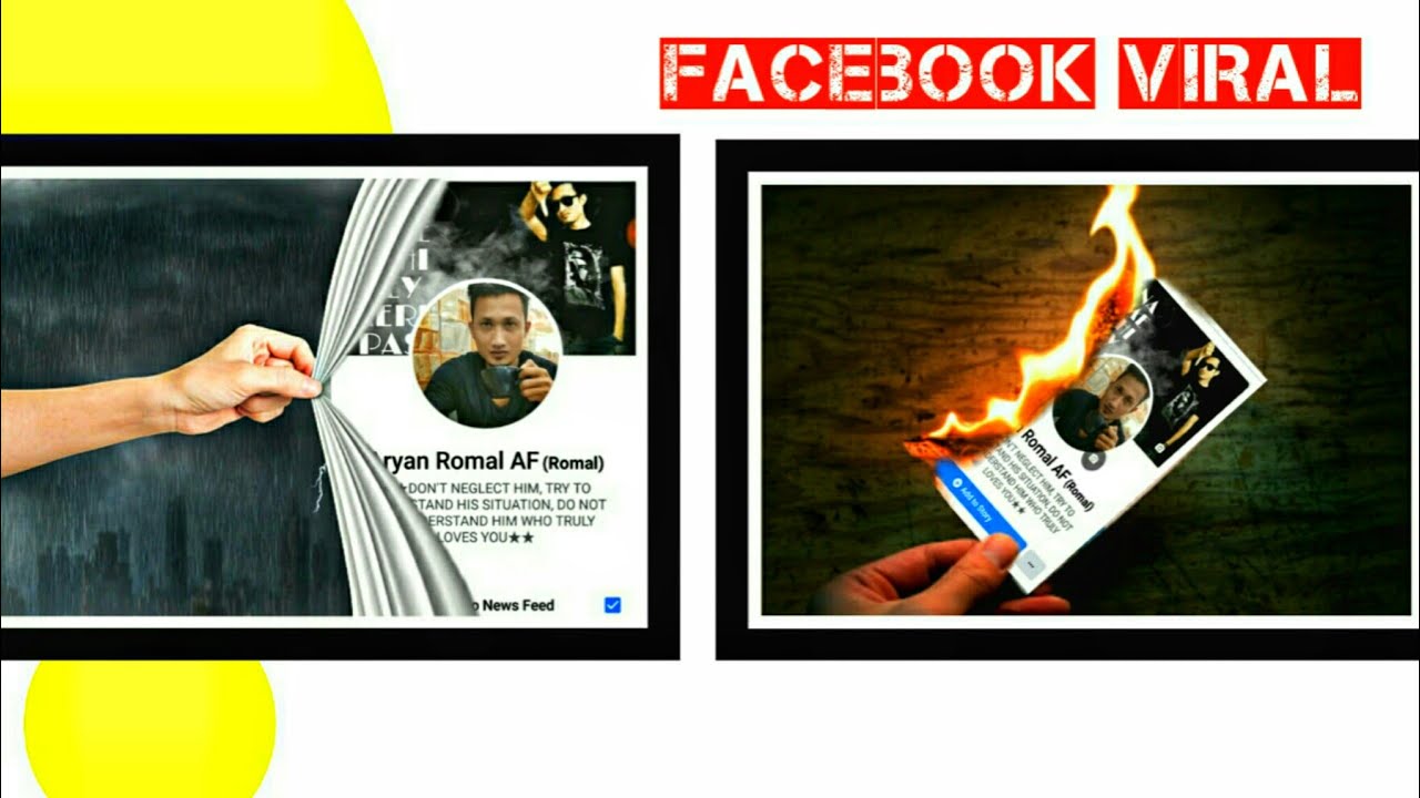 Trending Facebook profile Photo editing ।। New Facebook viral ।। - YouTube