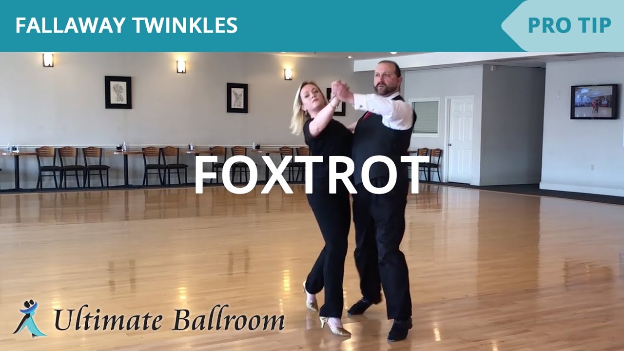 Foxtrot: Fallaway Twinkles - Ballroom Dance Lesson - YouTube