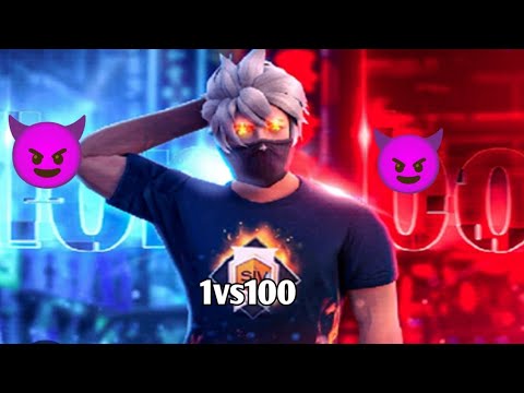 1vs100 in free Fire #viral #freefire #1vs100 - YouTube