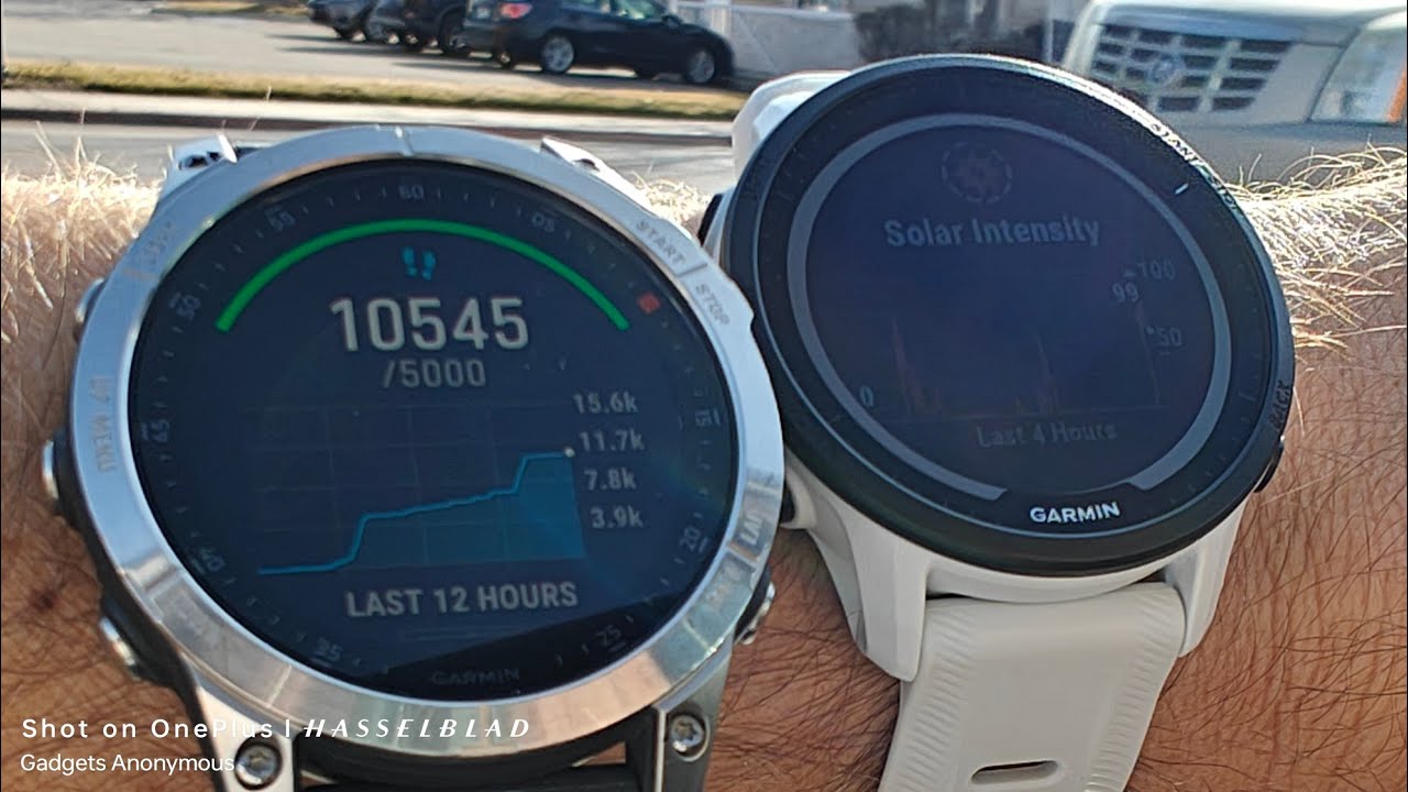 Forerunner vs. EPIX & Day 23 of 500K Step Challenge... @Garmin - YouTube