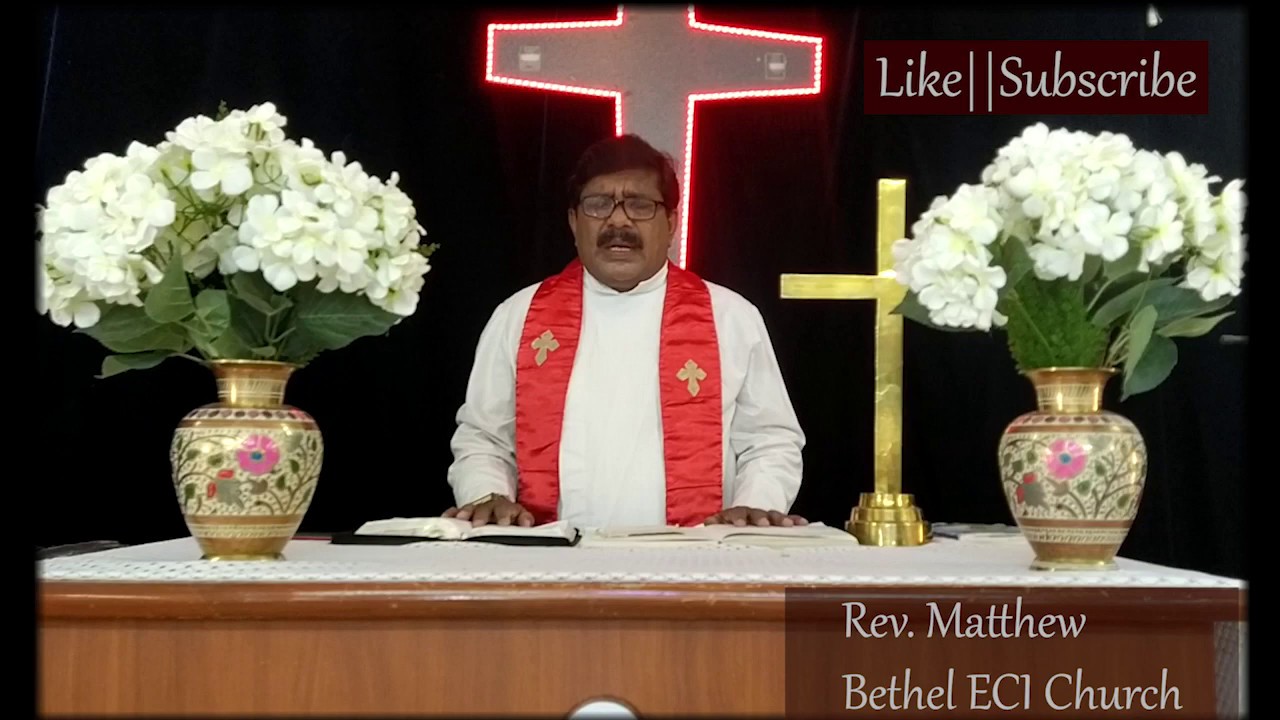 Sunday Service by Rev. Matthew - YouTube