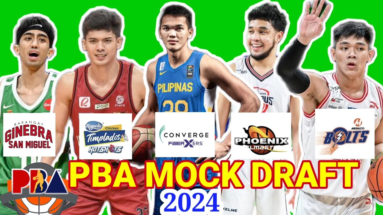 PBA 2024 MOCK DRAFT | PBA UPDATE TODAY - YouTube