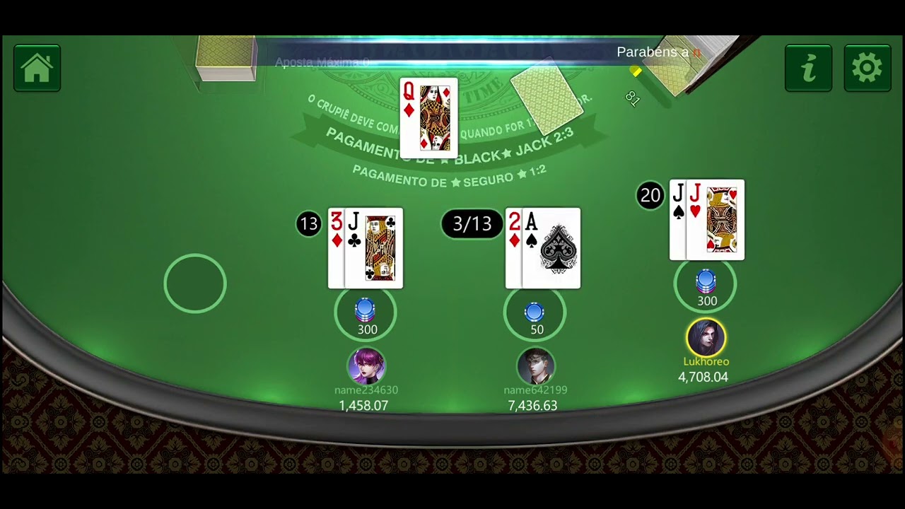 Lucky Slots - É só elogiar que ele volta a Trollar, BlackJack. - YouTube