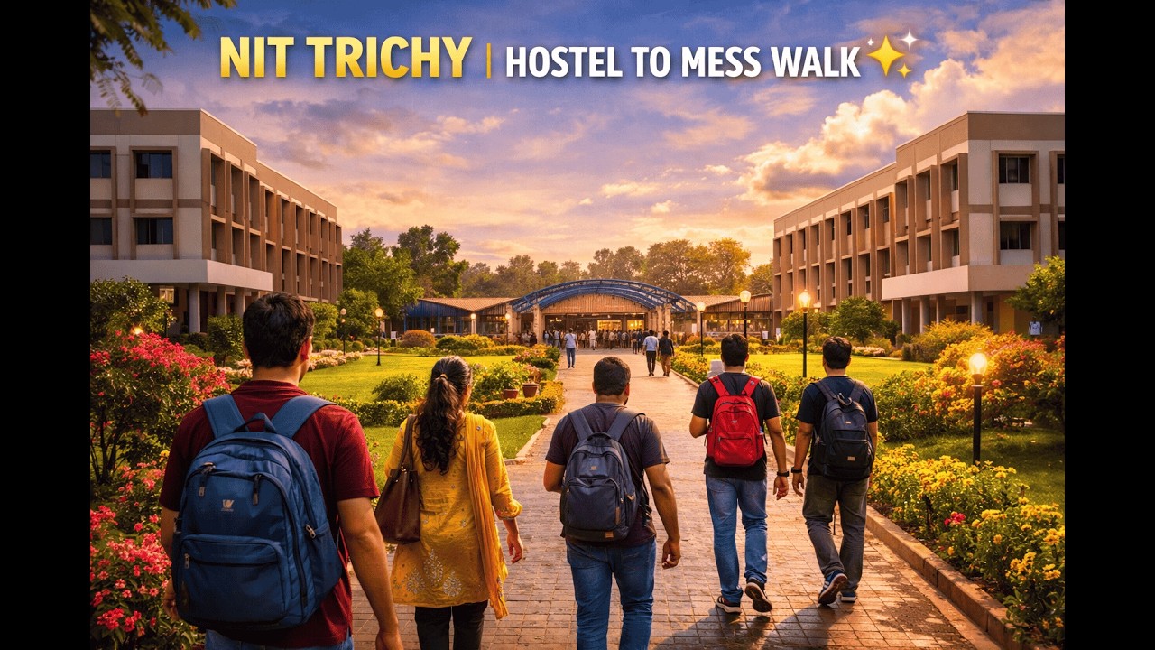 “Ramadan Nights @ NIT Trichy | Hostel to Mess Walk ” - YouTube