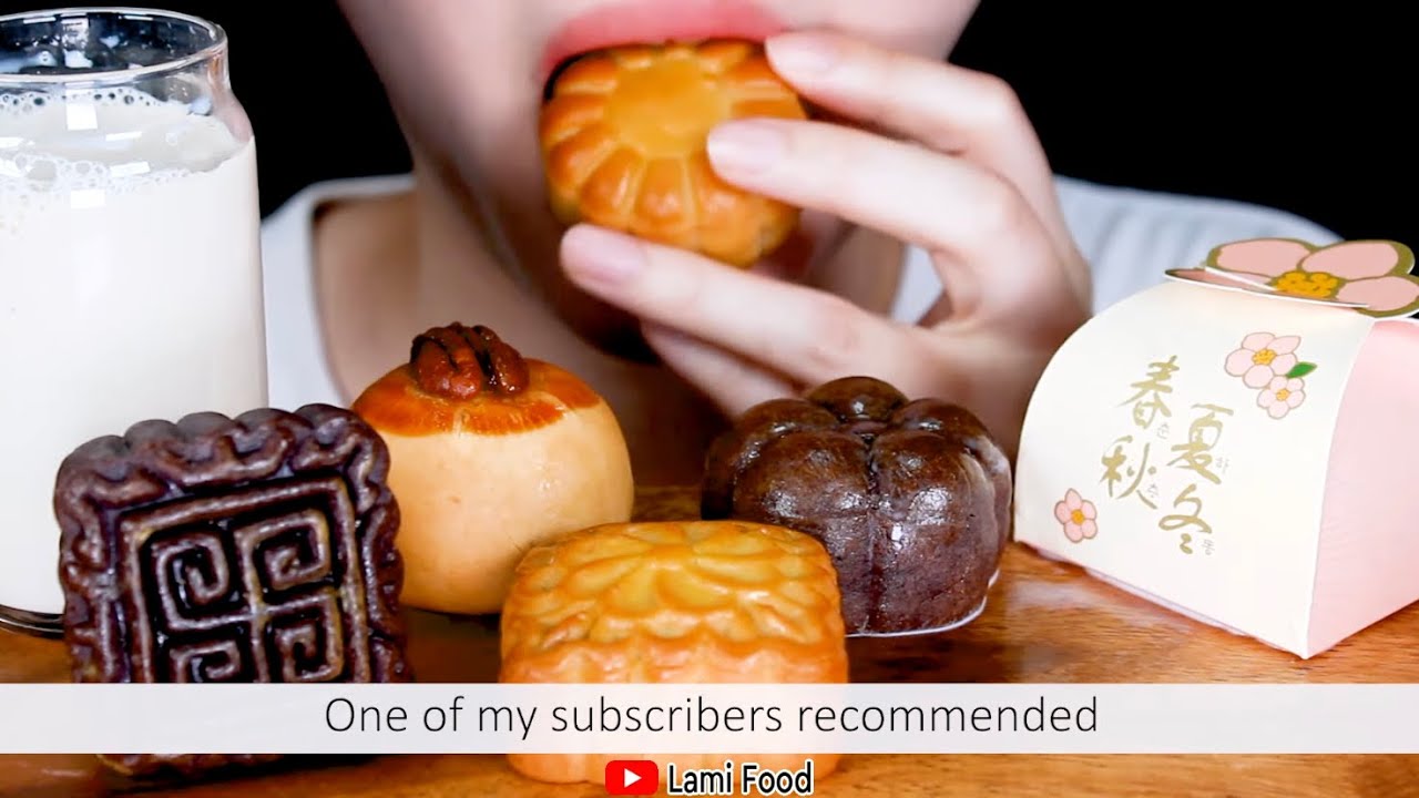 (bites only) lami food | mooncake - YouTube