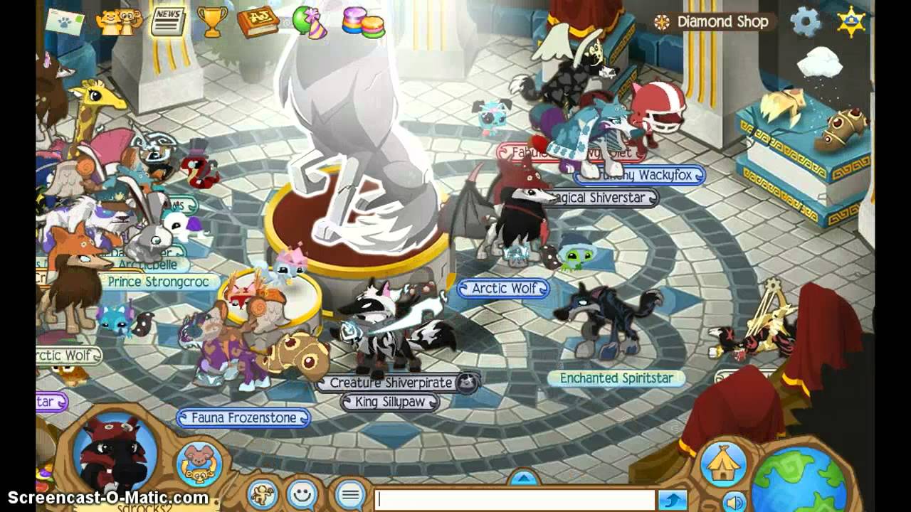 Animal Jam New Diamond Store - YouTube