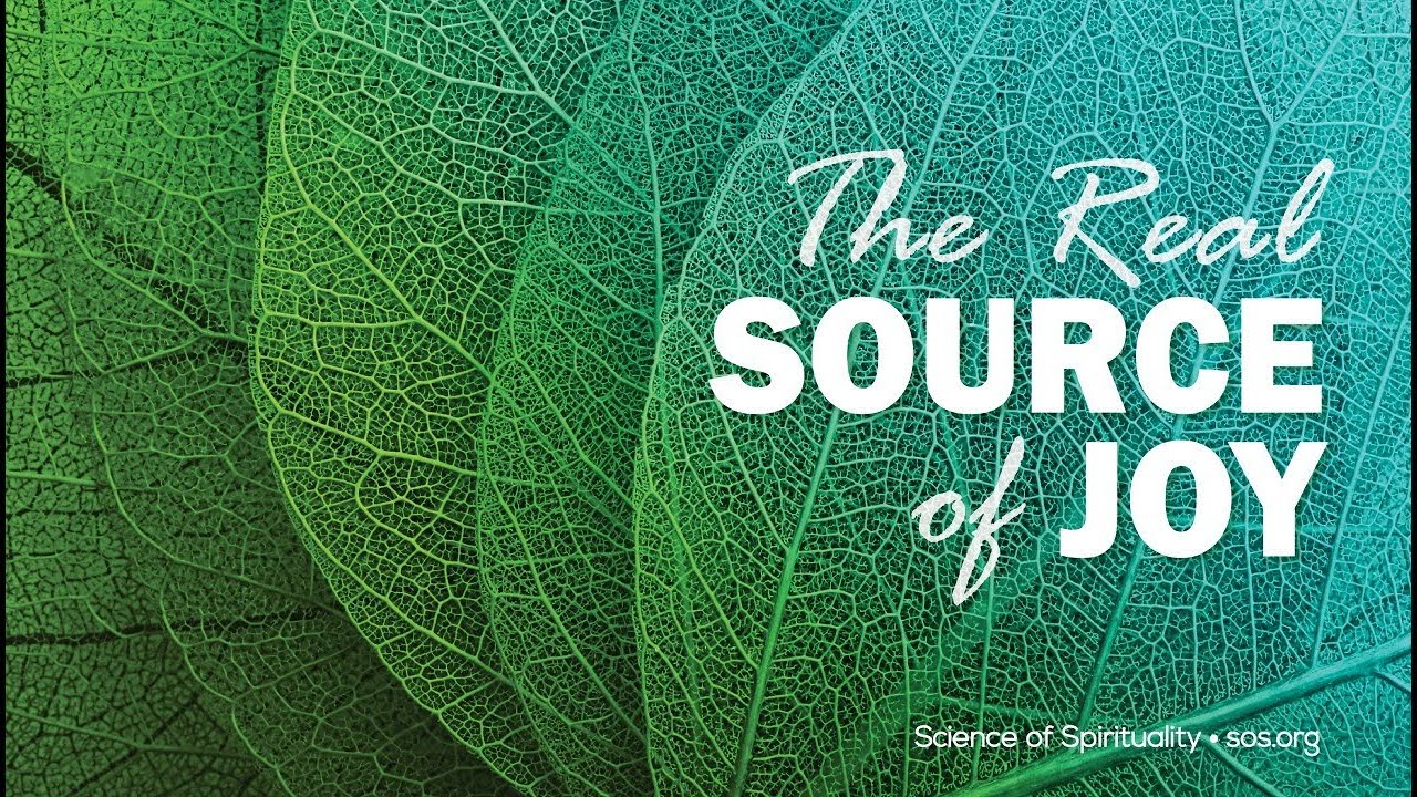 The Real Source of Joy - YouTube