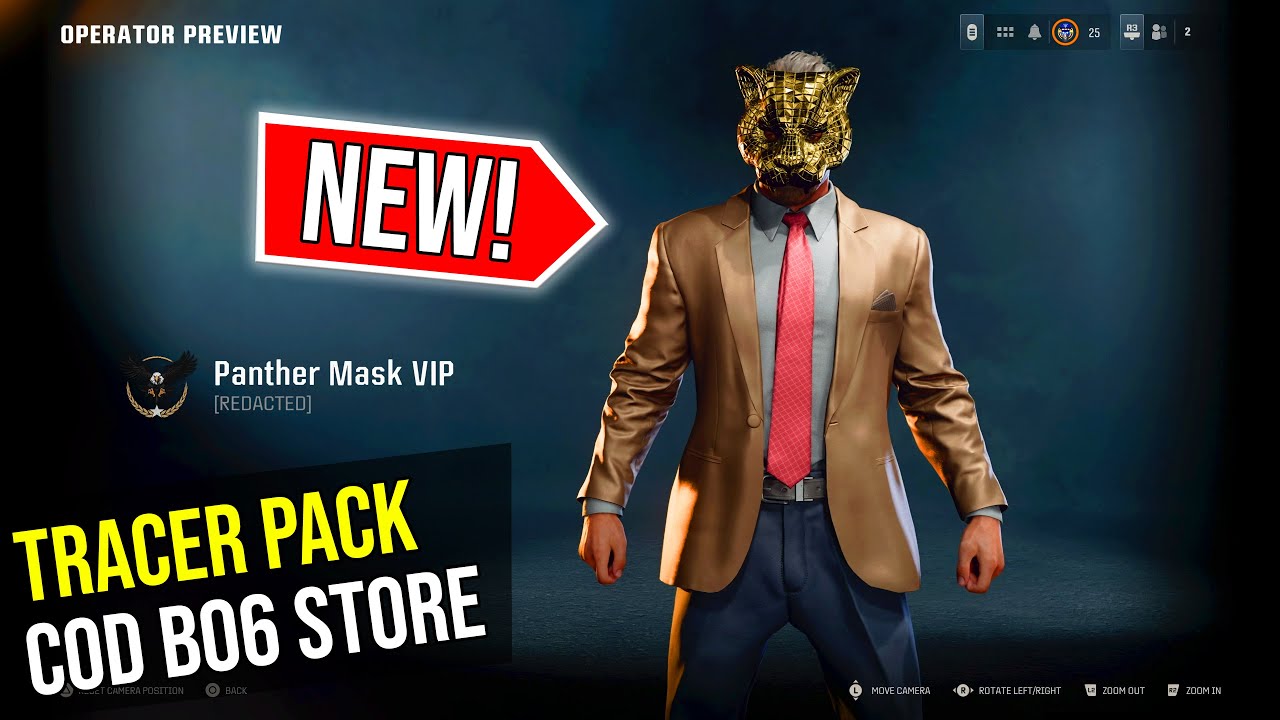 Call of Duty Black Ops 6 The Vips Tracer Pack Squid Game Skin - YouTube