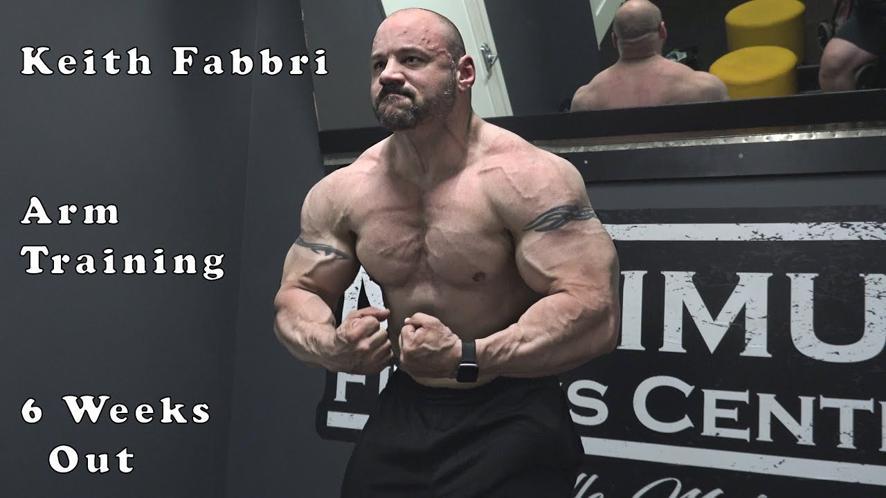 Heavy Weight Bodybuilder Keith Fabbri 6 Weeks Out From Universe - YouTube