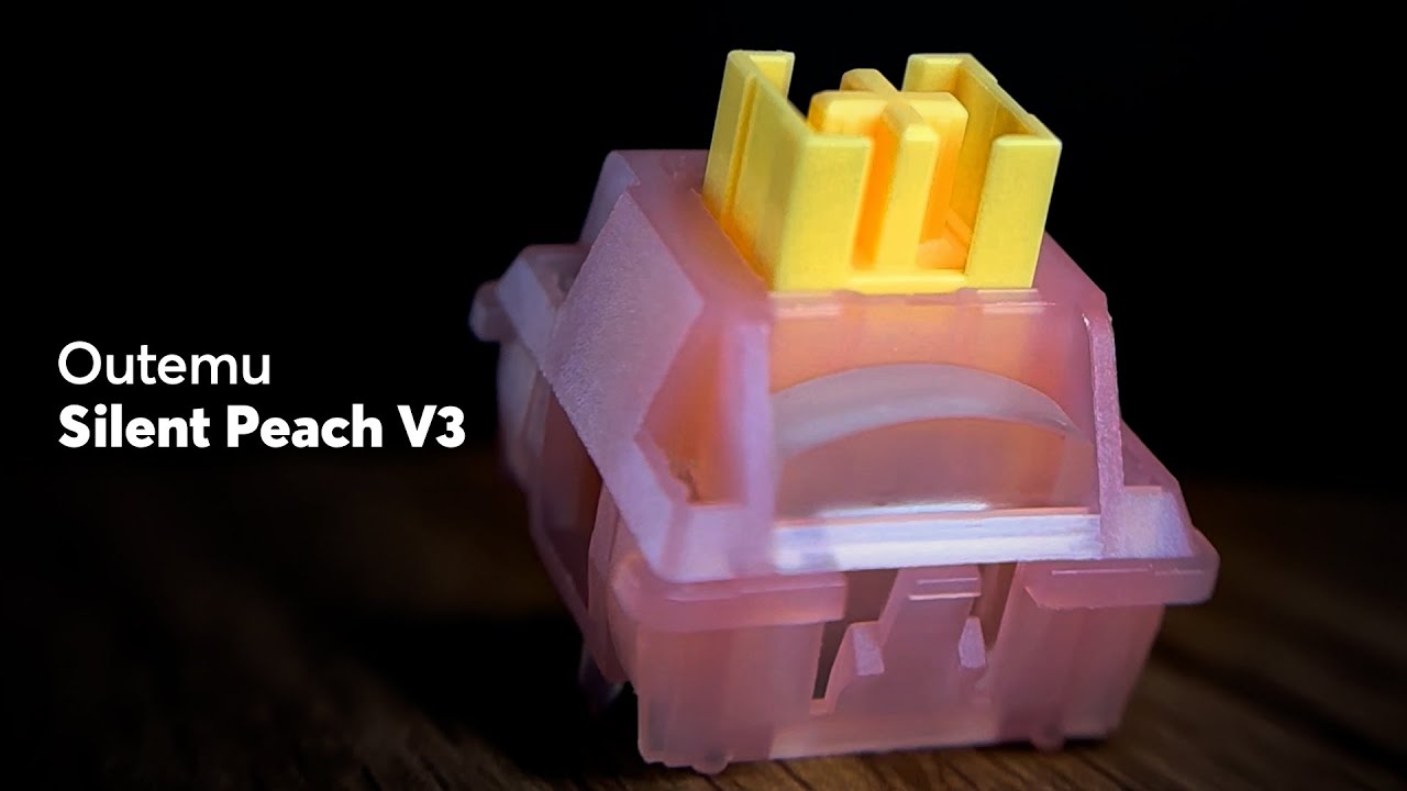 Ultimate Outemu Silent Peach V3 Sound Test | Better Than the Original ...