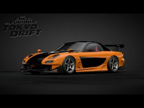 Mazda RX7 Han Lue [ Fast & Furious : Tokyo Drift ] - YouTube