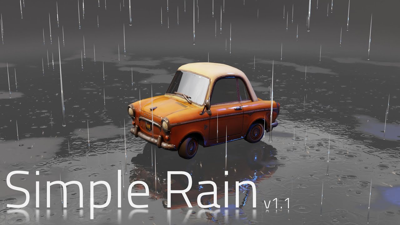 Simple Rain v1.1 - Emitter Setup Tutorial - YouTube