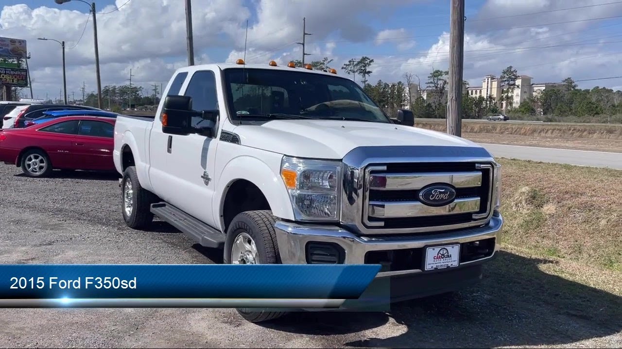2015 Ford F350sd Conway Myrtle Beach Wilmington North Myrtle Beach ...
