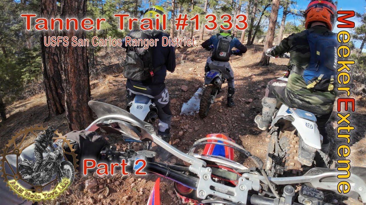 USFS San Carlos Ranger District - Tanner Trail 1333 - Part 2 - YouTube