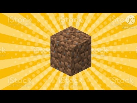 staring at a minecraft dirt block for 5 minutes - YouTube