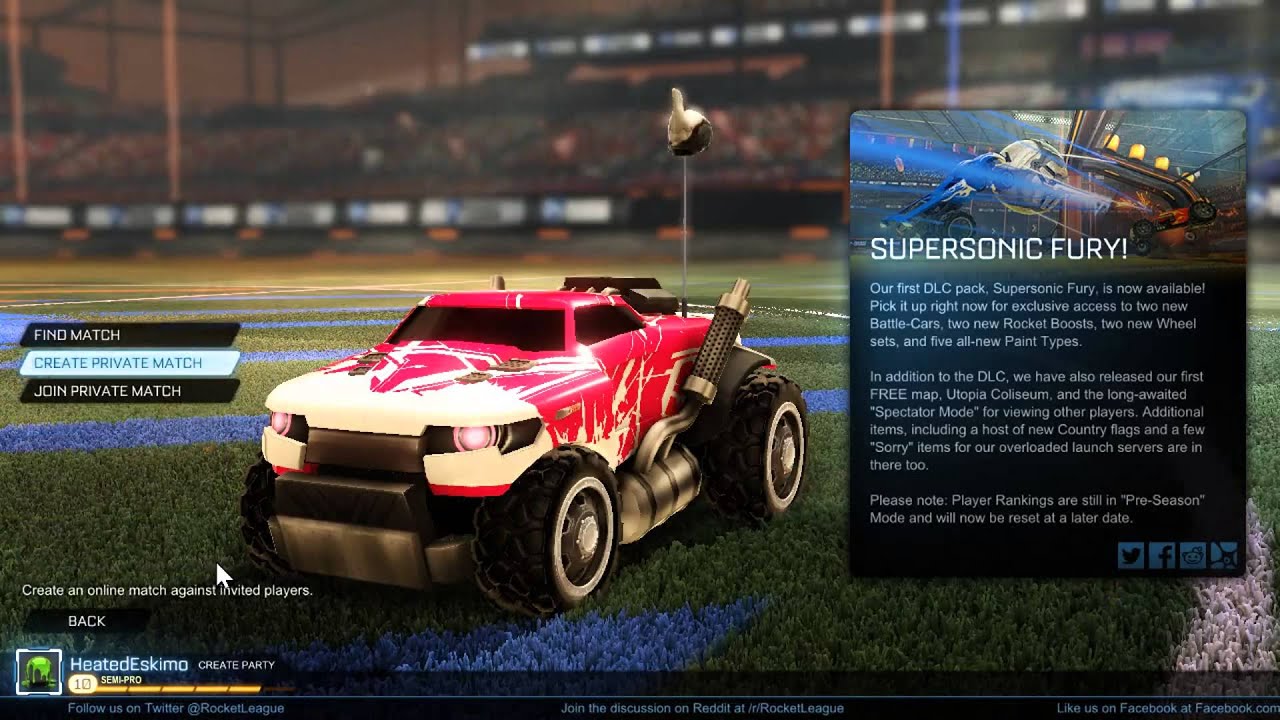 How to fly in Rocket League! - YouTube