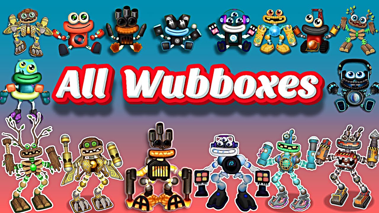 Wubbox 🎶 Sounds and Animations - Babies, EGGS, BOXES, All islands | My ...