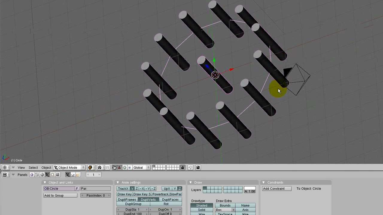 2.5 Curso de animación 3d (Blender) - YouTube