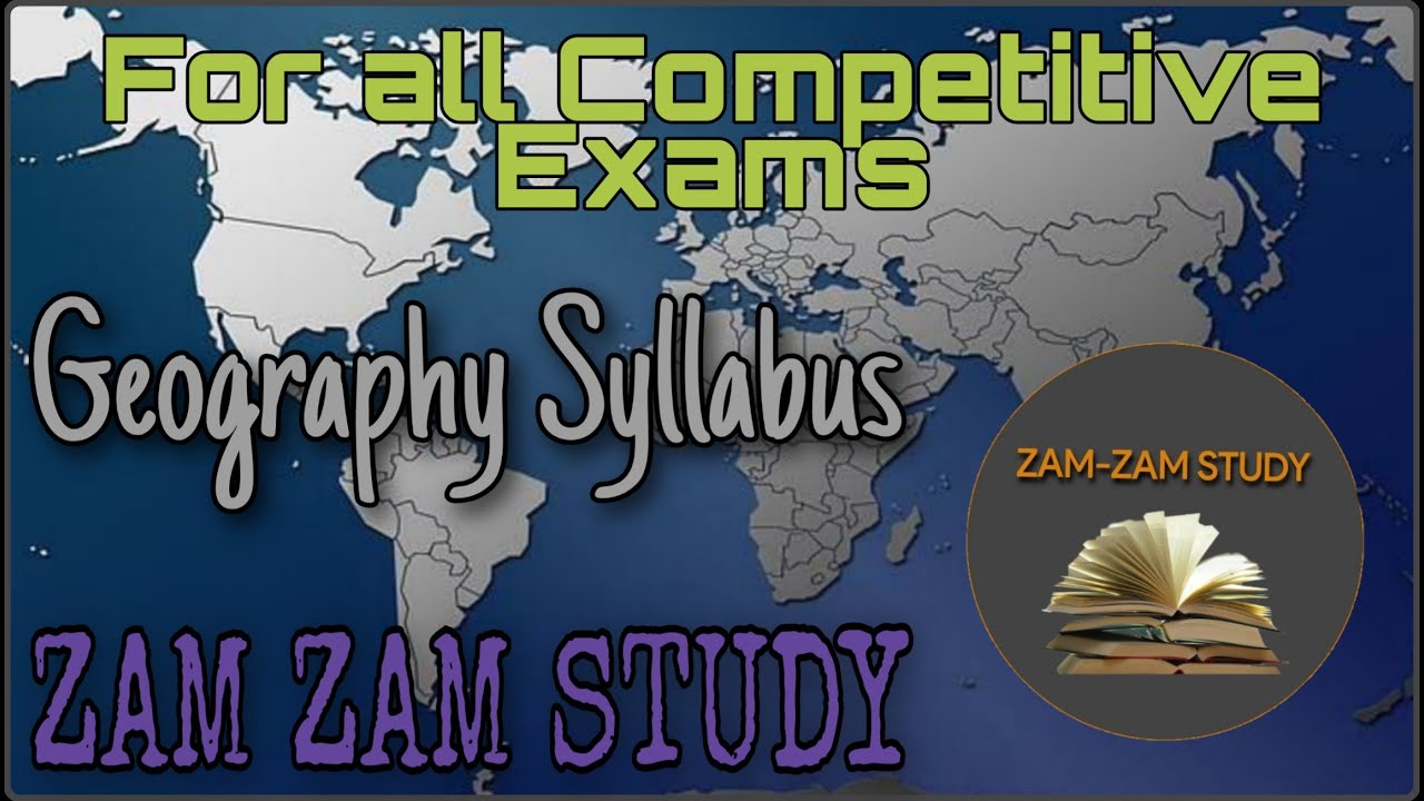 GEOGRAPHY SYLLABUS YouTube geography-syllabus-youtube