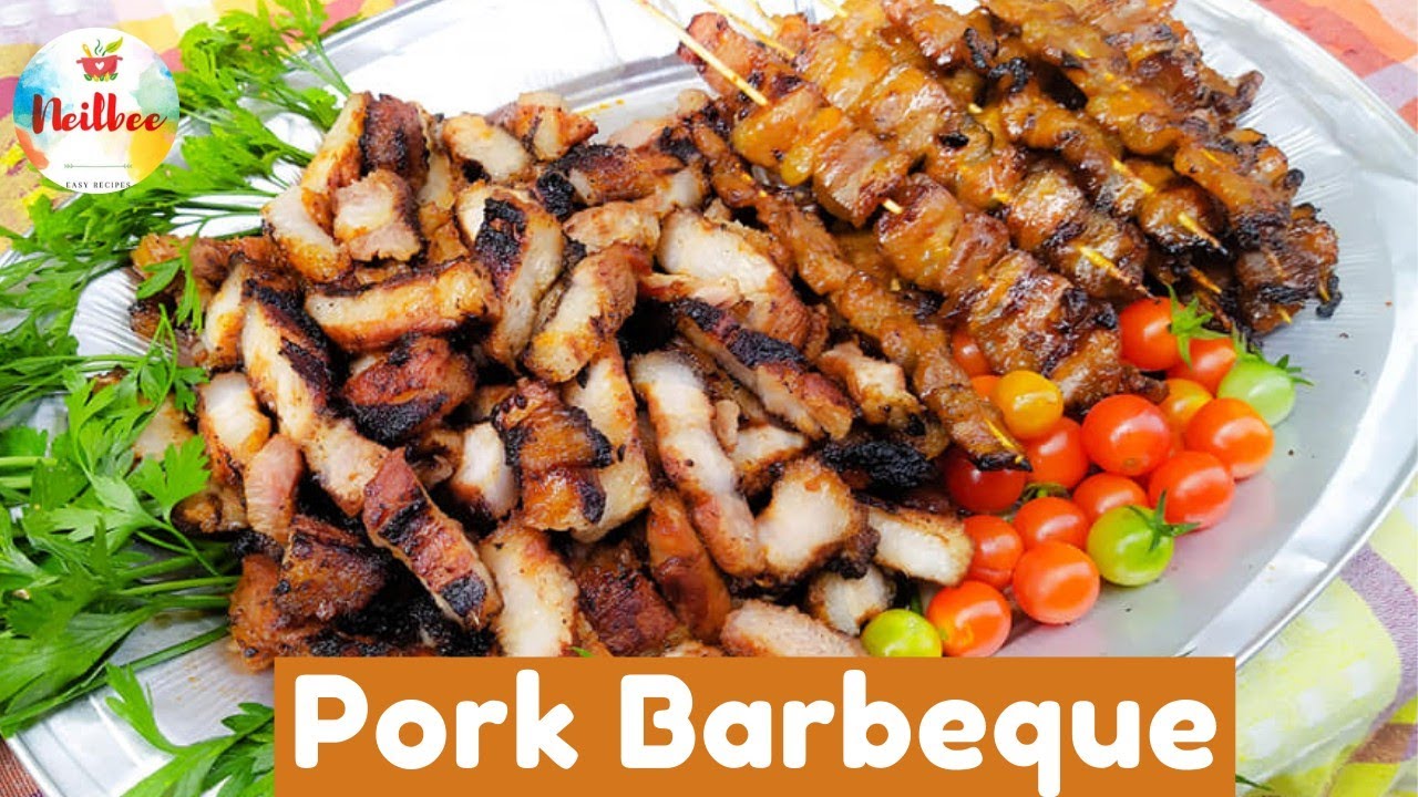 Grilled Pork Chop and Barbeque| Pinoy Style Recipe! - YouTube