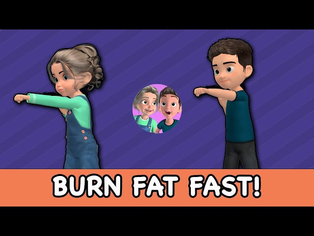 Kids Fat Loss Workout: Burn Fat Fast! (20 Min) - Videos For Kids