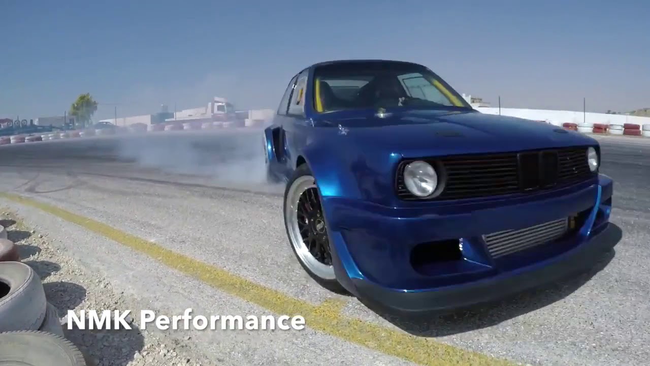 Drift. BMW E30 Turbo NMK Performance. Greece - YouTube