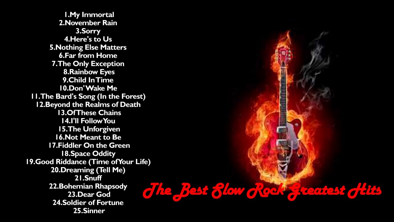 The Best Slow Rock Greatest Hits - Best Of Classic Slow Rock HD HQ ...