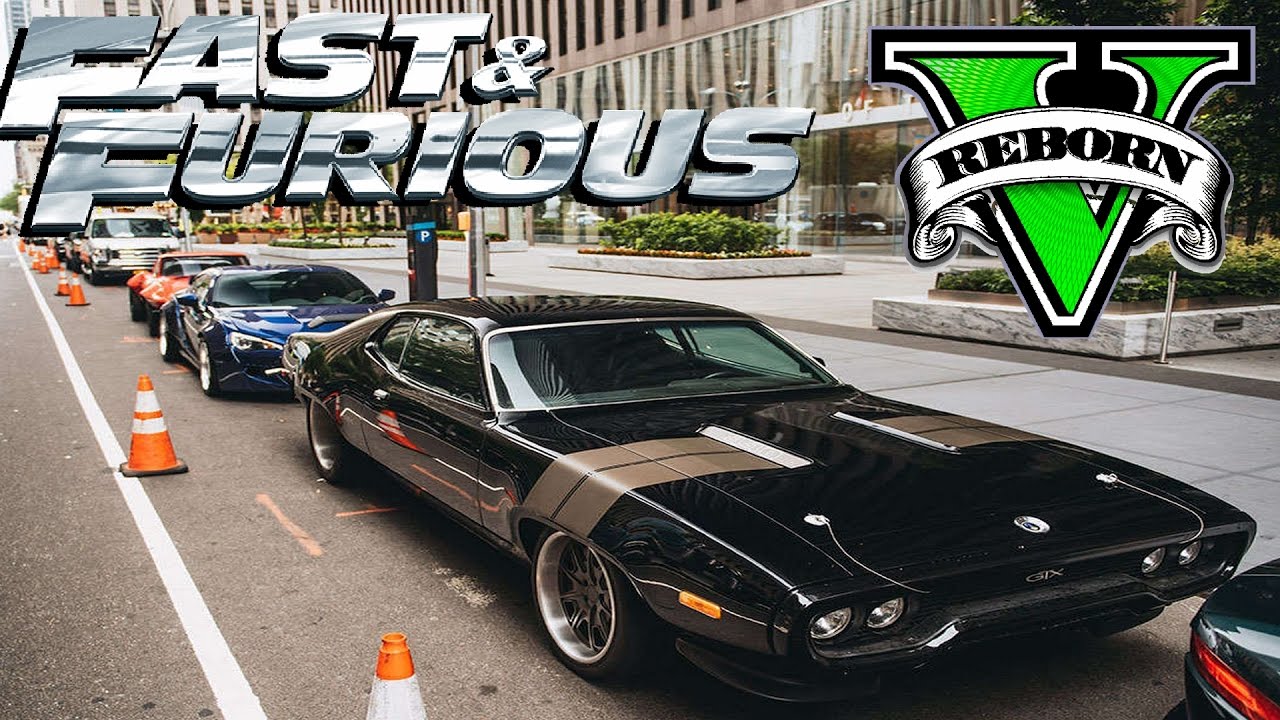 GTA 5 Fast and Furious 8 Plymouth GTX - YouTube