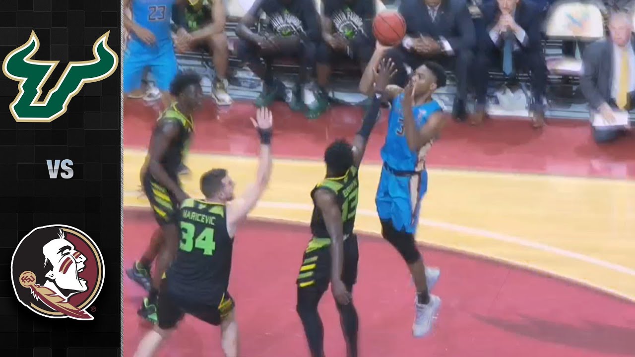 USF vs. Florida State Men's Basketball Highlights (2019-20) - YouTube