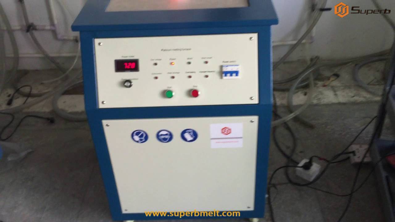 2kg Platinum melting machine - YouTube