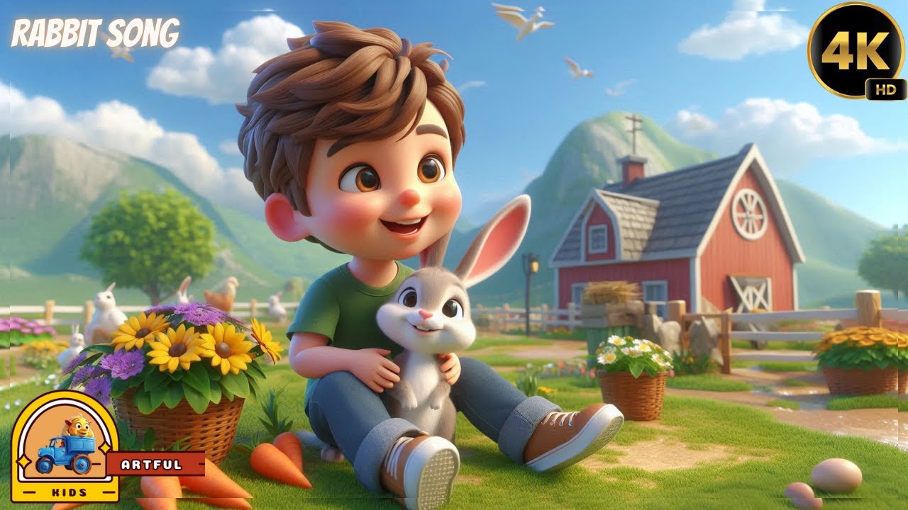 Rabbit Song For Kids | Artful Animations - YouTube