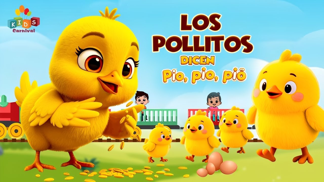 Los Pollitos Dicen Pio Pio I Rima Infantil Para Niños Pequeños I ...