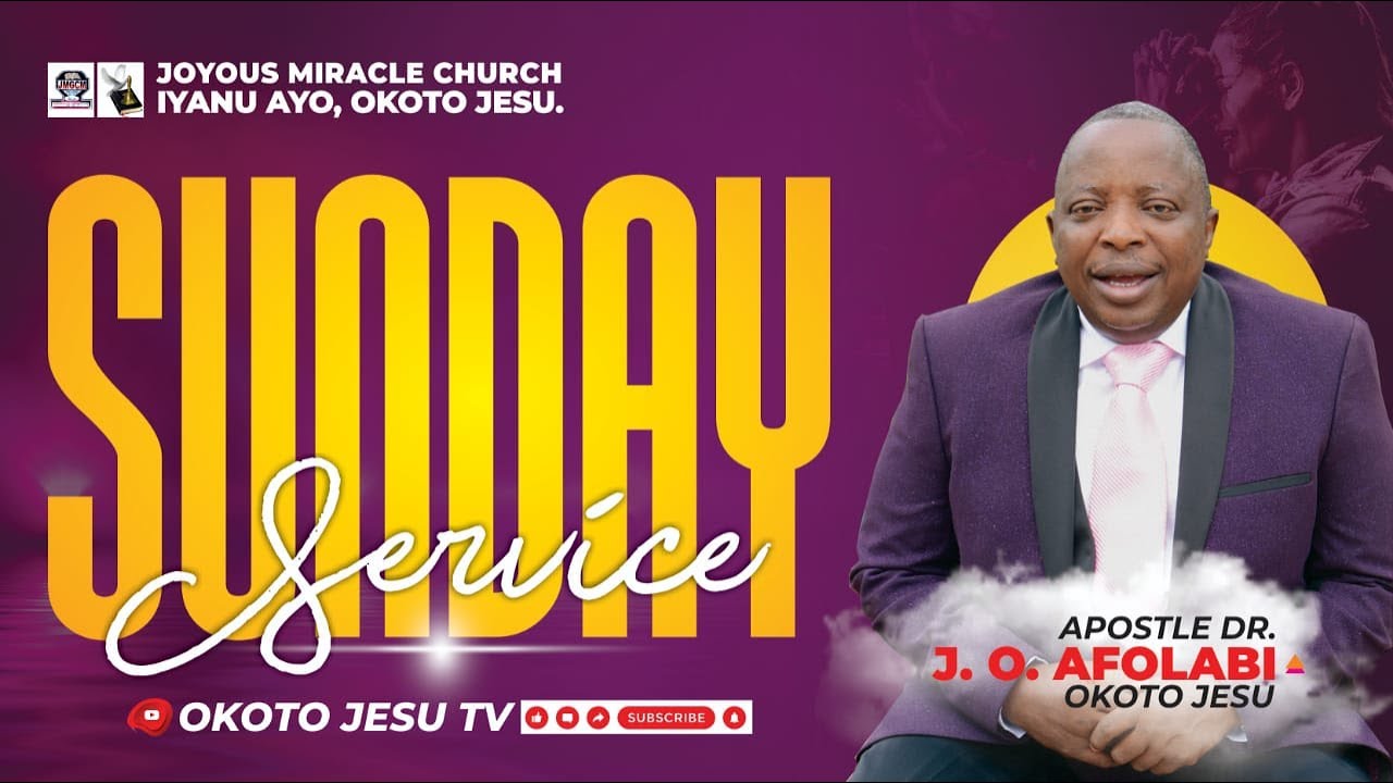 OKOTOJESU TV Live Stream" By Apostle.Dr. J.O Afolabi Okoto Jesu ||LAST SUNDAY SERVICE OF MARCH ...