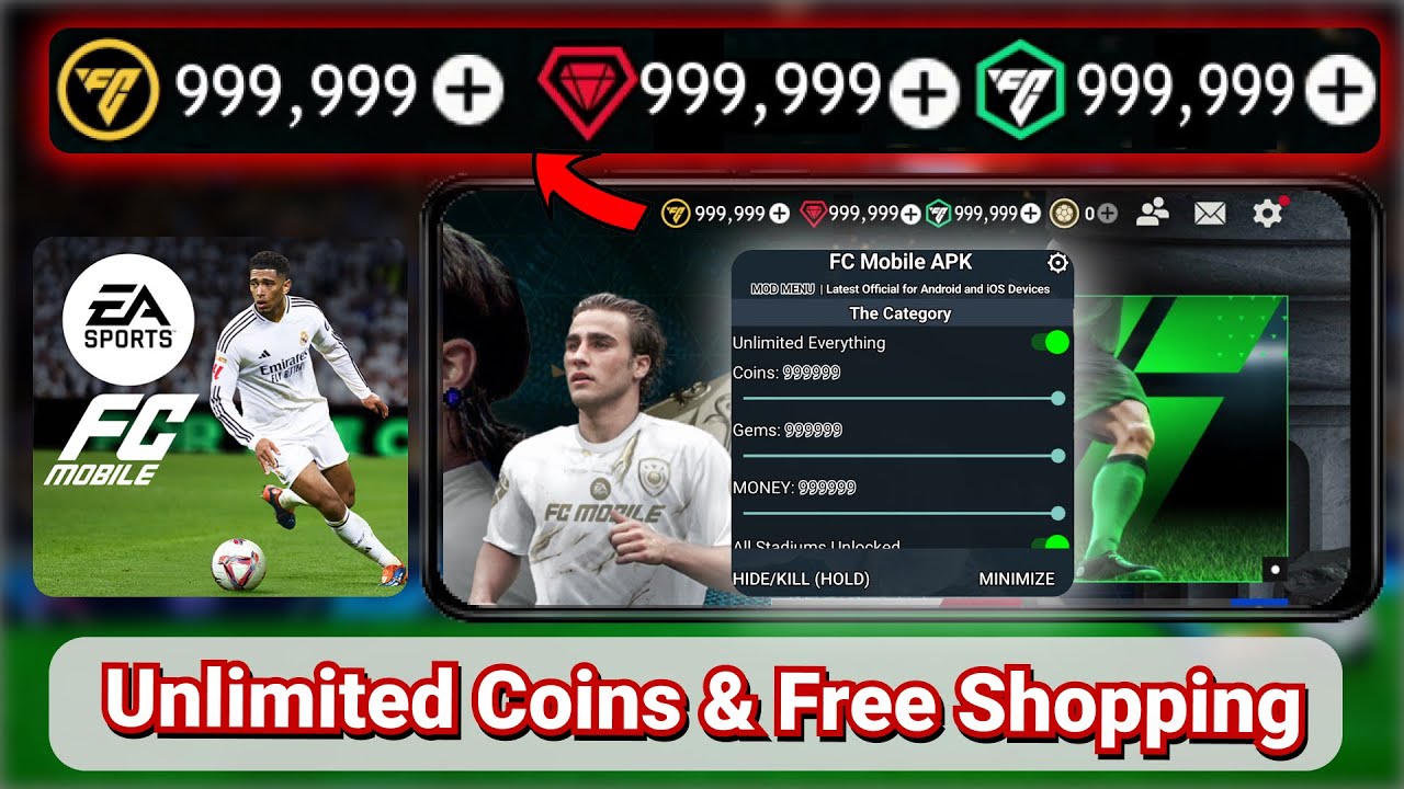 FC Mobile 25 Hack/Mod Tutorial Get Free Points & Gems on iOS & Android ...
