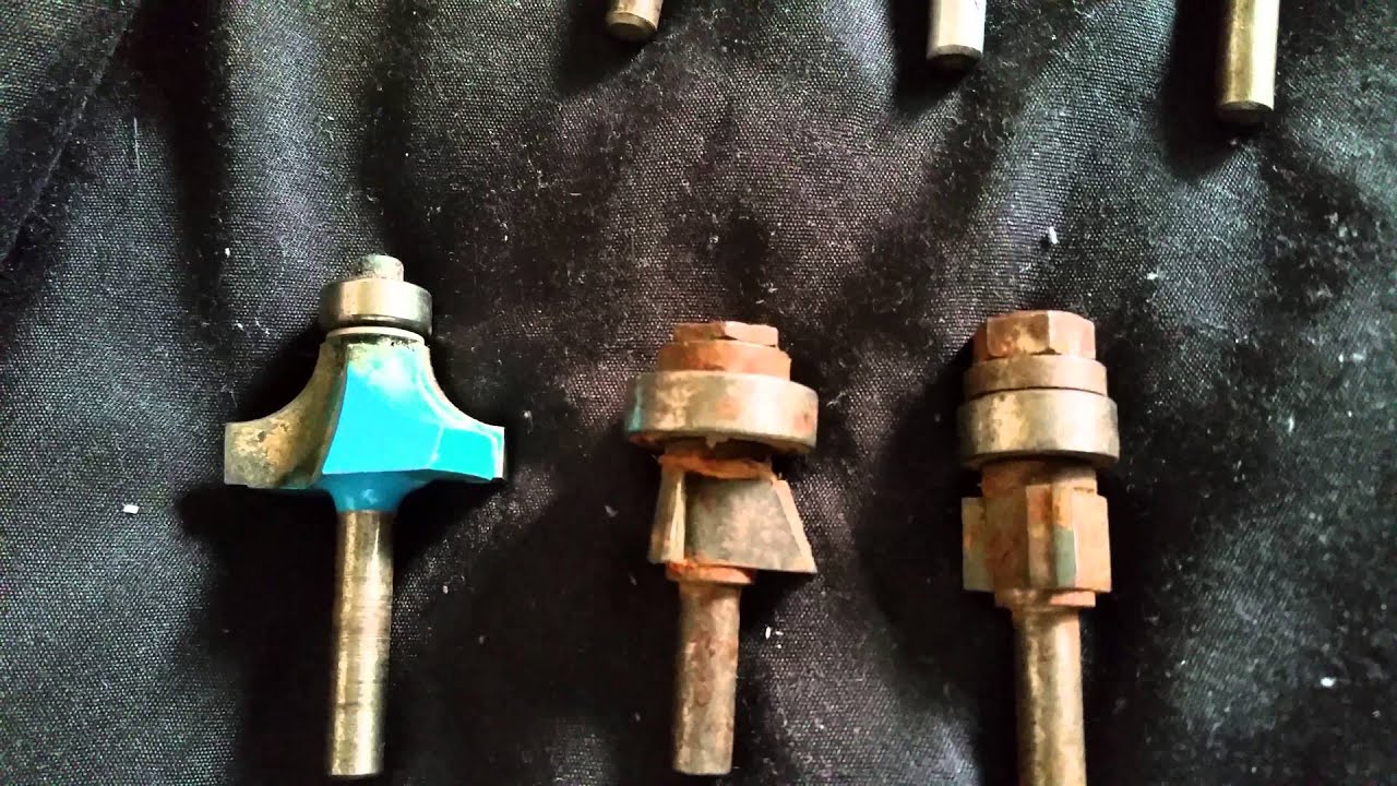 My Jasper Circle jig, router bits and Router - YouTube