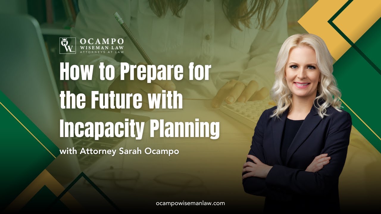 How to Prepare for the Future with Incapacity Planning - YouTube