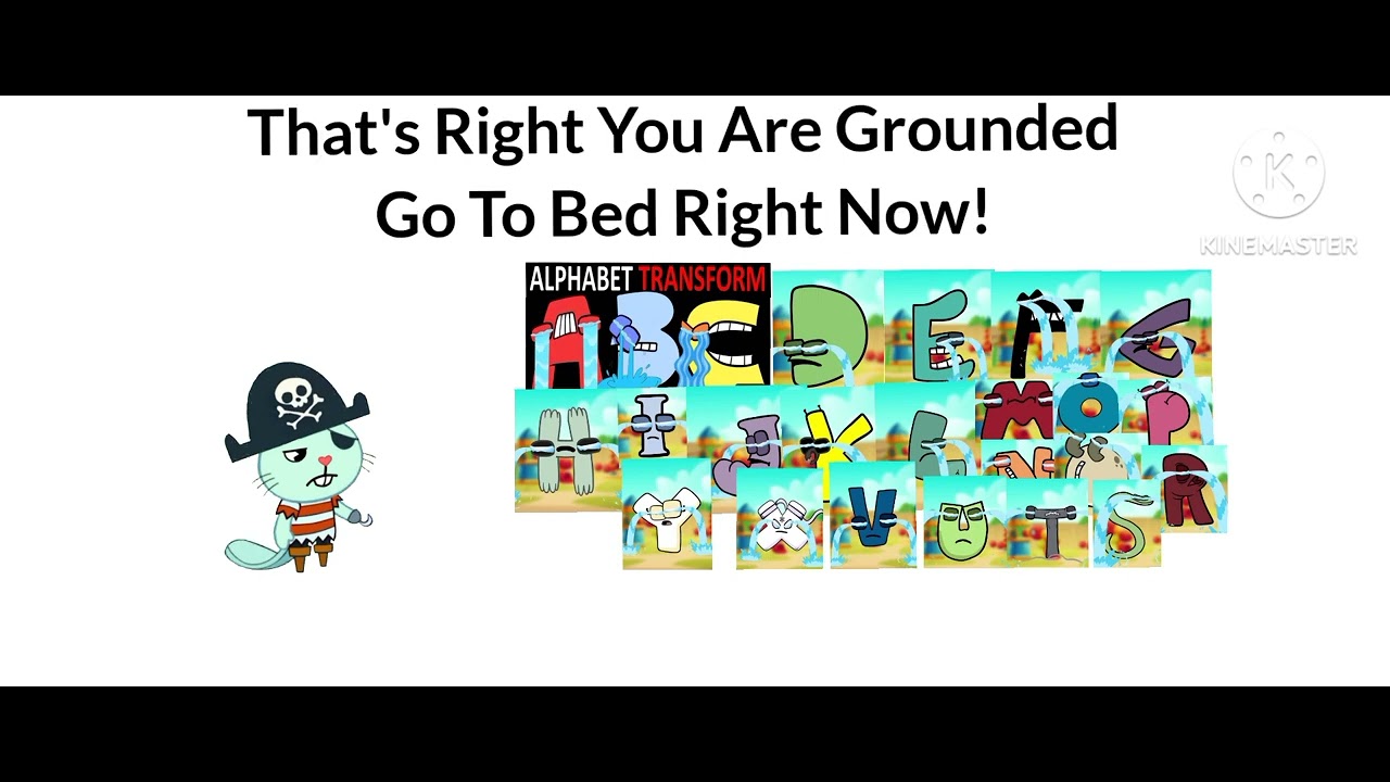 24 Alphabet Lore Gets Grounded! For Nothing - YouTube