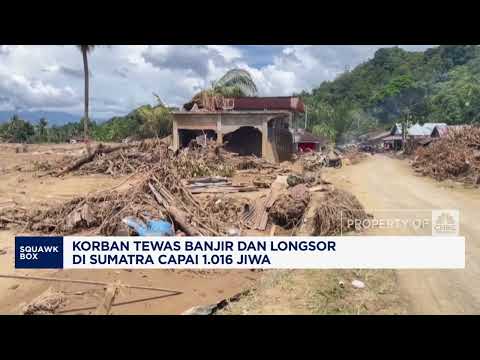Korban Tewas Banjir dan Longsor di Sumatra Capai 1.016 Jiwa