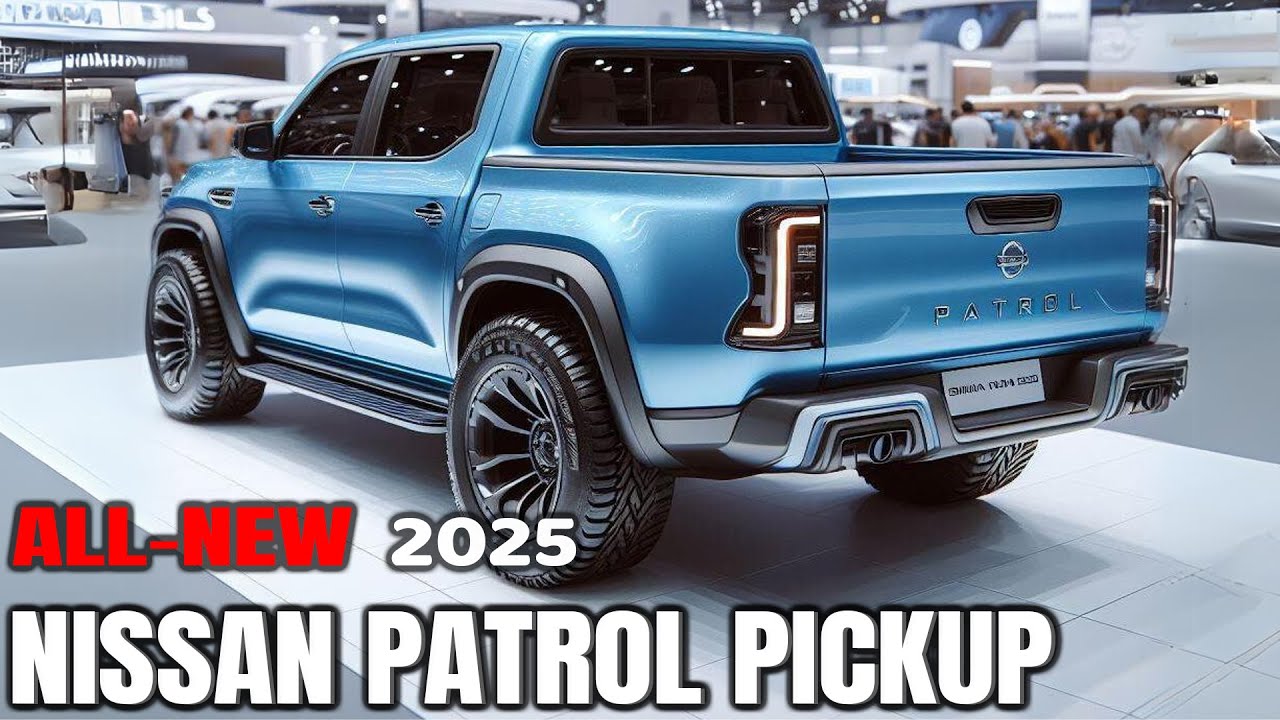 2025 Nissan Patrol Pickup Unveiled - Finally! The most powerful Pickup ...