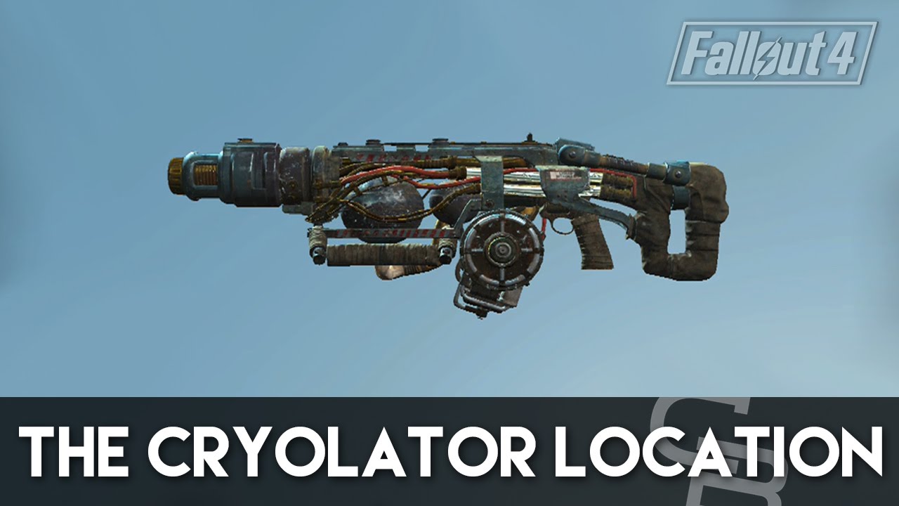 Fallout 4 - Where To Find The Cryolator! (Unique Weapon Location) - YouTube