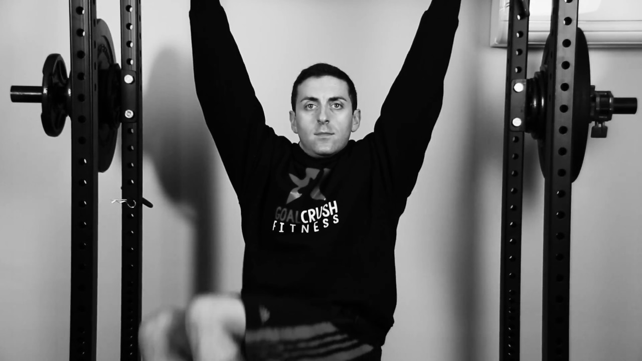 How to do Hanging Alternating Oblique Knee Raises - YouTube