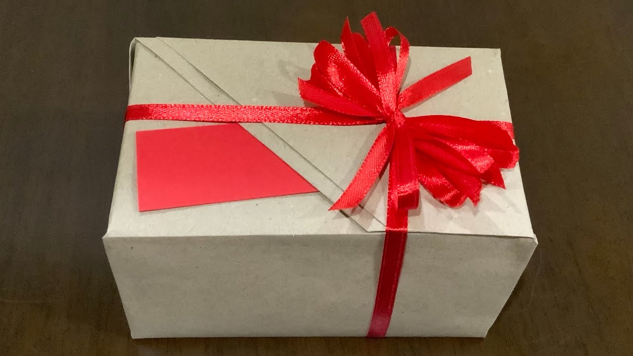 Gift wrapping ideas | how to wrap a pocket gift | wrapping gift diy ...