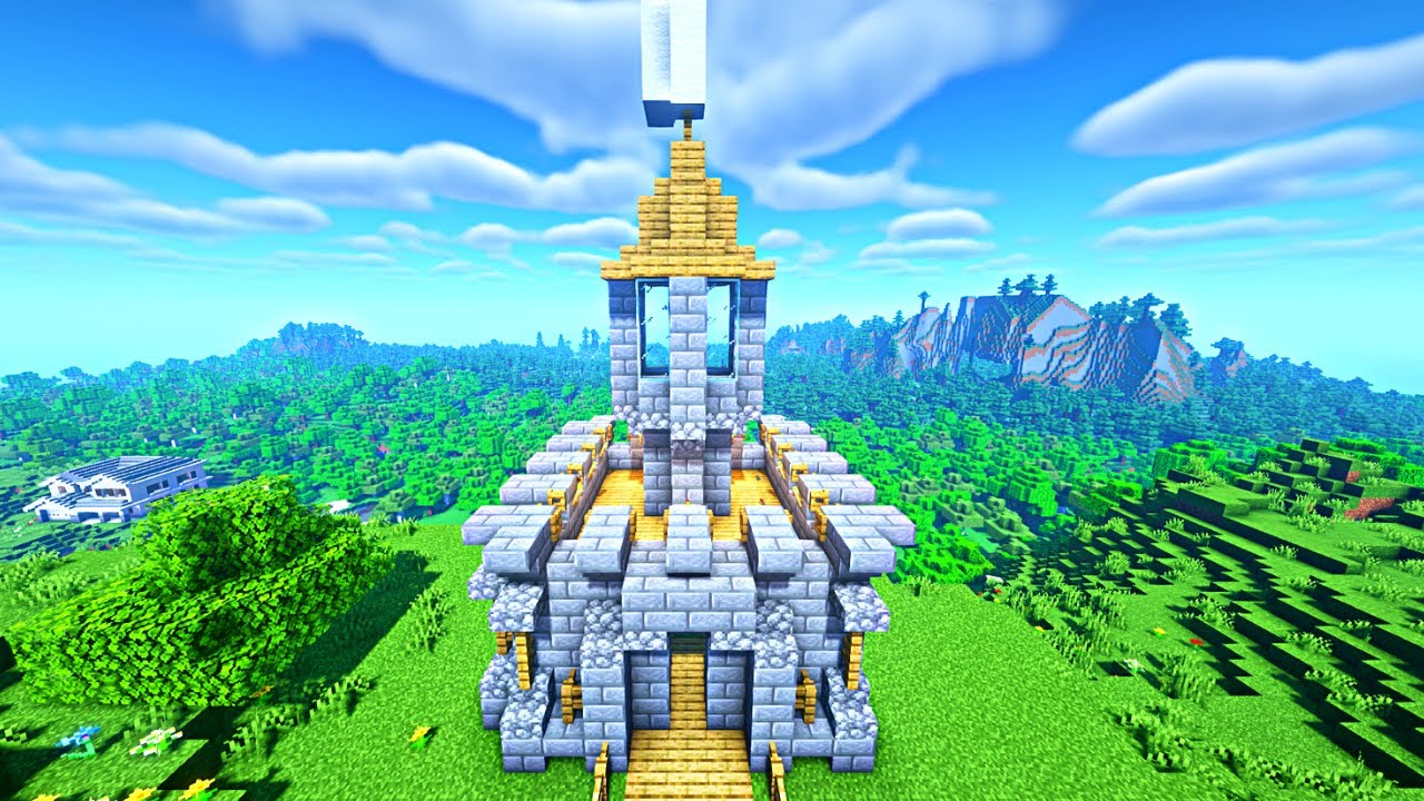 MINECRAFT : HOW TO BUILD A MINI CASTLE TUTORIAL I EASY. - YouTube