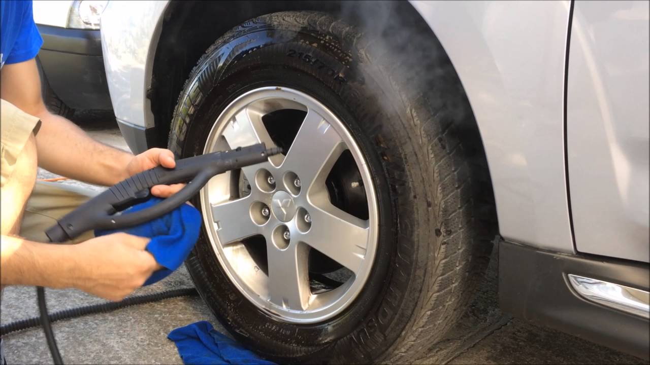 Lavaggio a vapore vapor wash system - YouTube